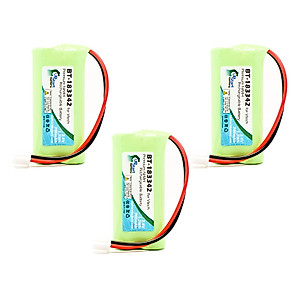 3 Pack - Replacement for AT&T EL52313 Battery - Compatible with AT&T Cordless Phone Battery (700mAh 2.4V NI-MH)
