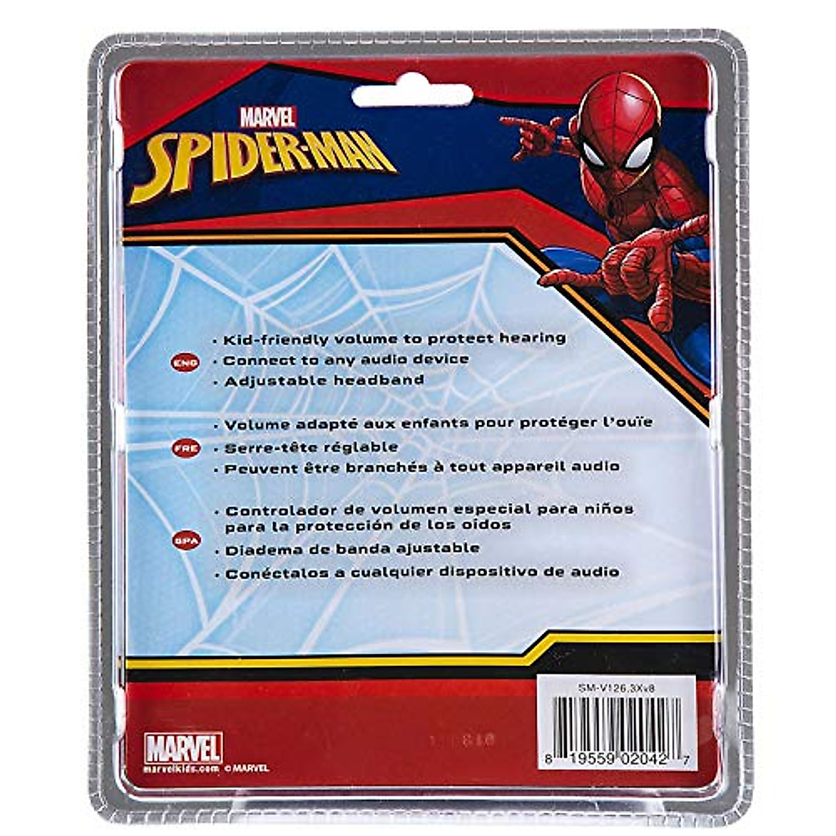 KIDSDESIGN Spiderman Headphones (SM-V126)