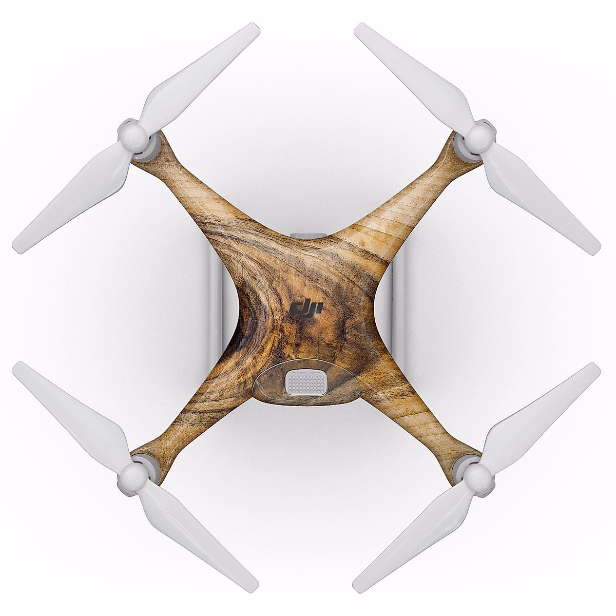 Design Skinz Design Skinz Light Knotted Woodgrain Full-Body Wrap Decal Skin-Kit Compatible with The Drone DJI Phantom 4 Pro