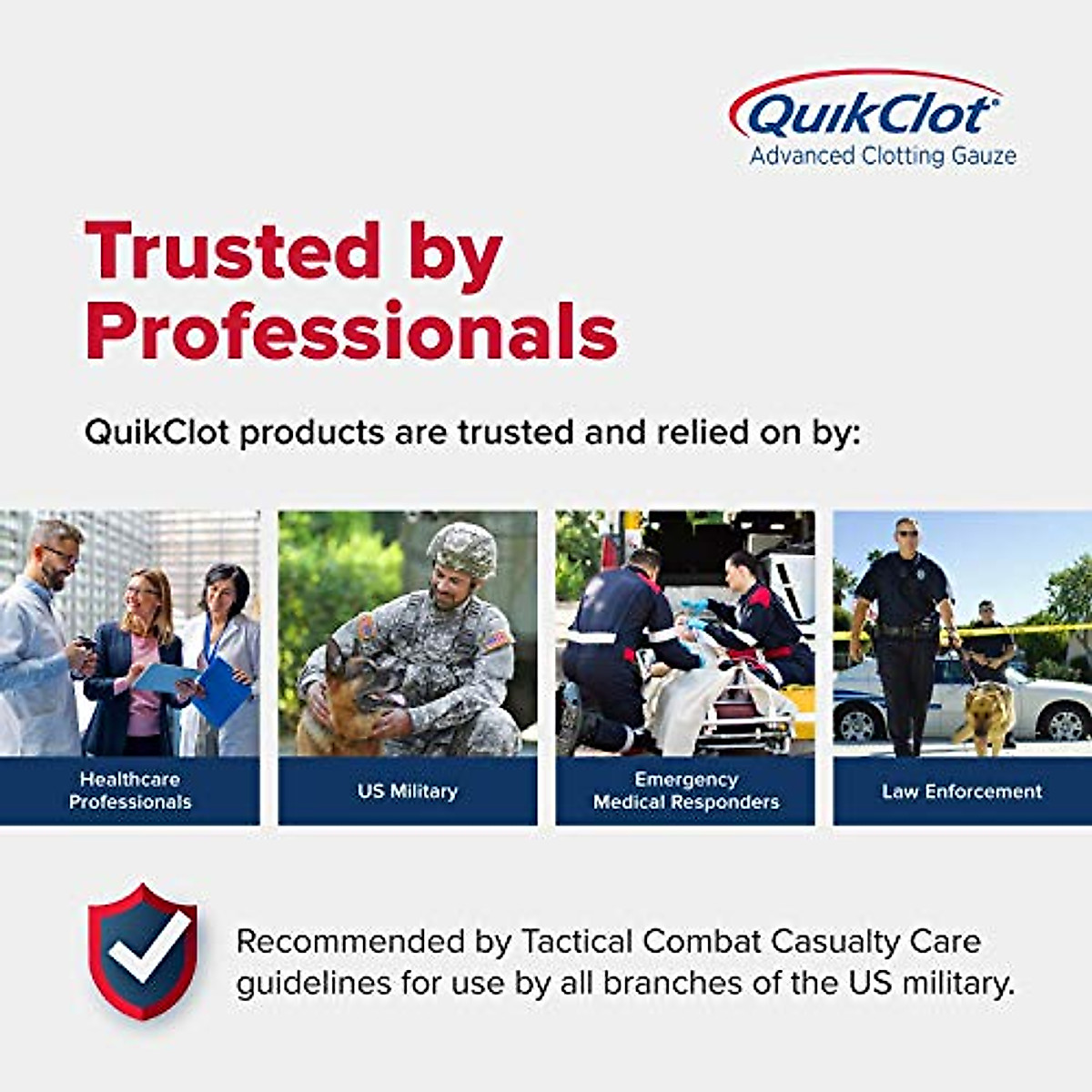 QuikClot Advanced Clotting Gauze - 3 x 48 in