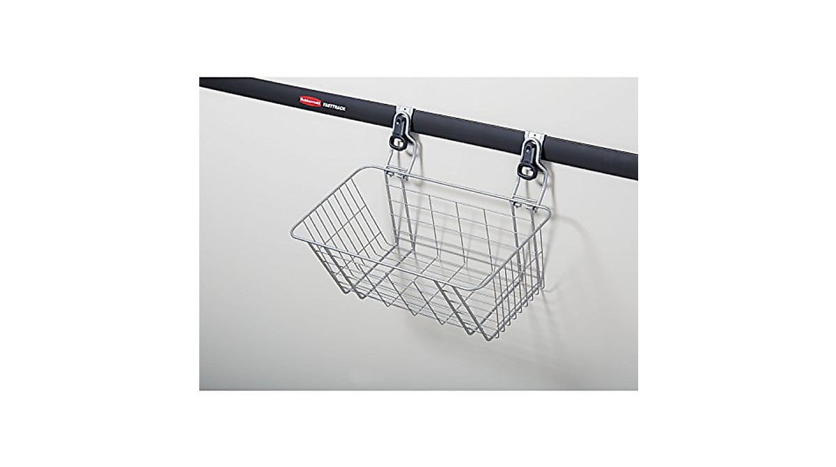 Rubbermaid Garage Storage Wire Basket - Easy Wall Mount