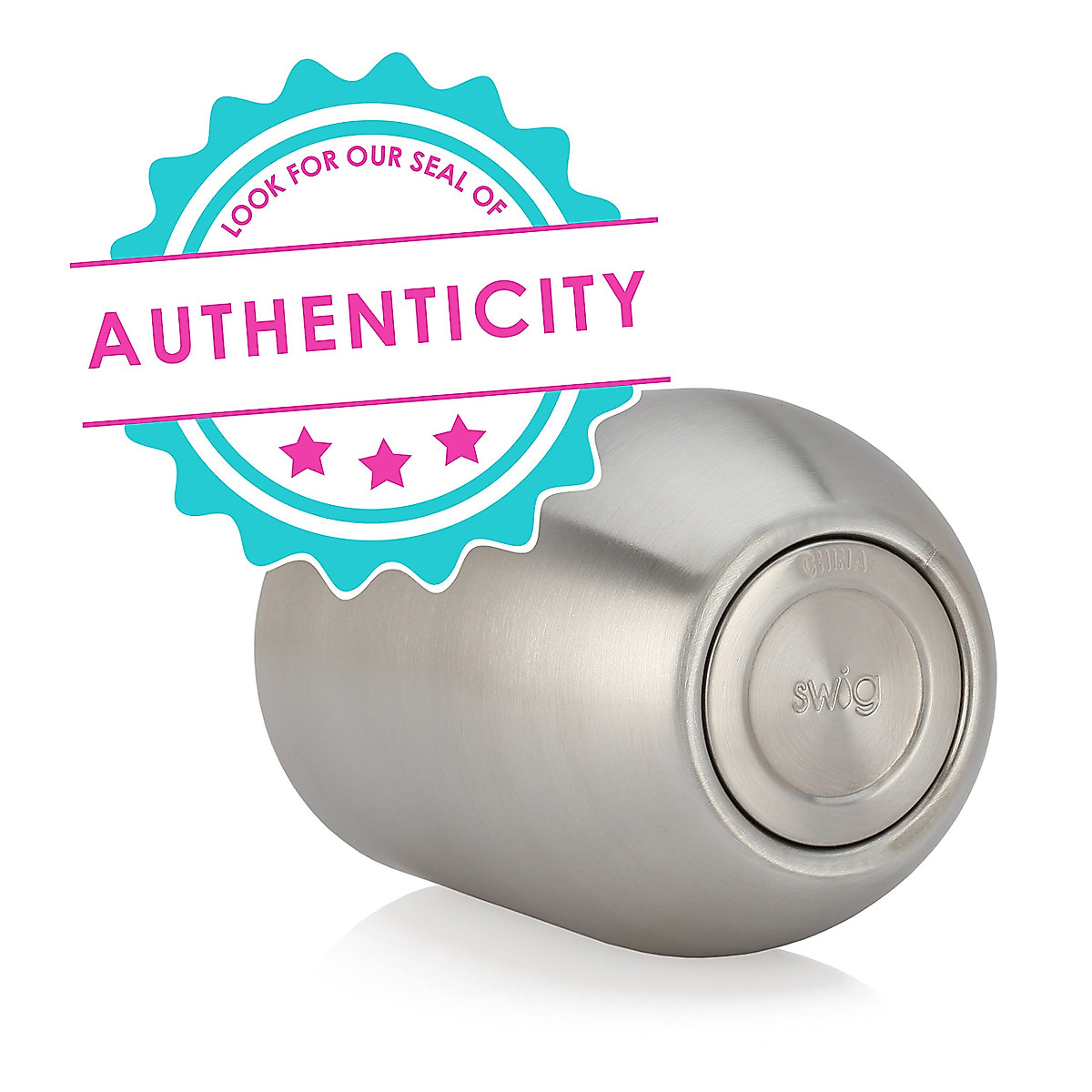 Turquoise Swig Wine Tumbler