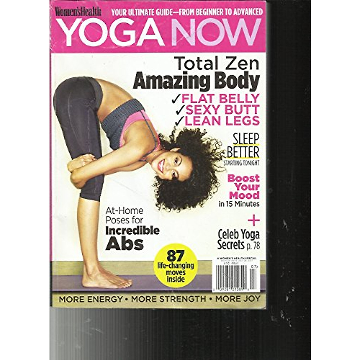 WOMEN'S HEALTH MAGAZINE, YOGA NOW, ISSUE, 2017 TOTAL ZEN AMAZING BODY