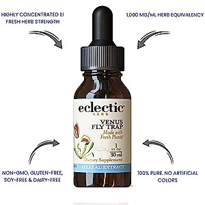 Eclectic Institute Raw Fresh Freeze-Dried Venus Fly Trap Extract | 1 fl oz (30 ml)