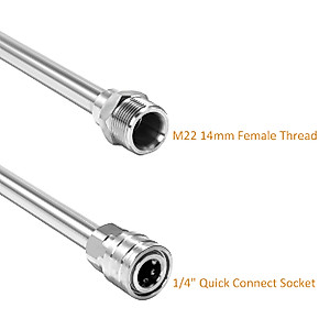 PWACCS Pressure Washer Hose for Power Washer – Pressure Washer Extension Wand