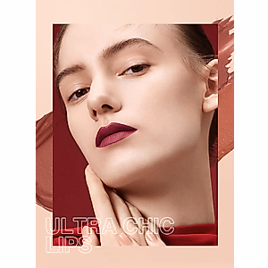 SUMEITANG 12Pcs Lip Liner and Lipstick Makeup Set, 6 Matte Nude Liquid Lip Stick With 6 Matching Smooth Lipliner pencil, All in One Waterproof Long Lasting Lipgloss, Girls&Women Lips Makeup Gift Set