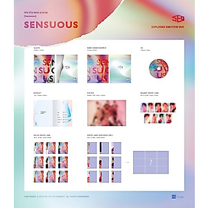 Kakao M SF9 - Sensuous [Exploded Emotion ver.] (5th Mini Album) CD+Booklet+Photocards+1Folded Poster