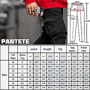 Pantete Mens Slim Fit Jeans 7 Pockets Stretch Skinny Denim Pencil Pants Nova Fashion