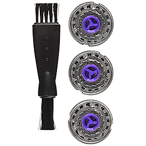 Lot of 3pcs Shaver Head Replacement for HQ55 HQ56 HQ4+HQ3 HQ30 HQ85 HS198 PQ205£¬ Compatible with HQ55 HQ56 HQ4+HQ3