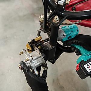 Front and Rear Disc Brake Pads Set Compatible with XRS XRX Blazer 150 150cc Go Kart Buggy