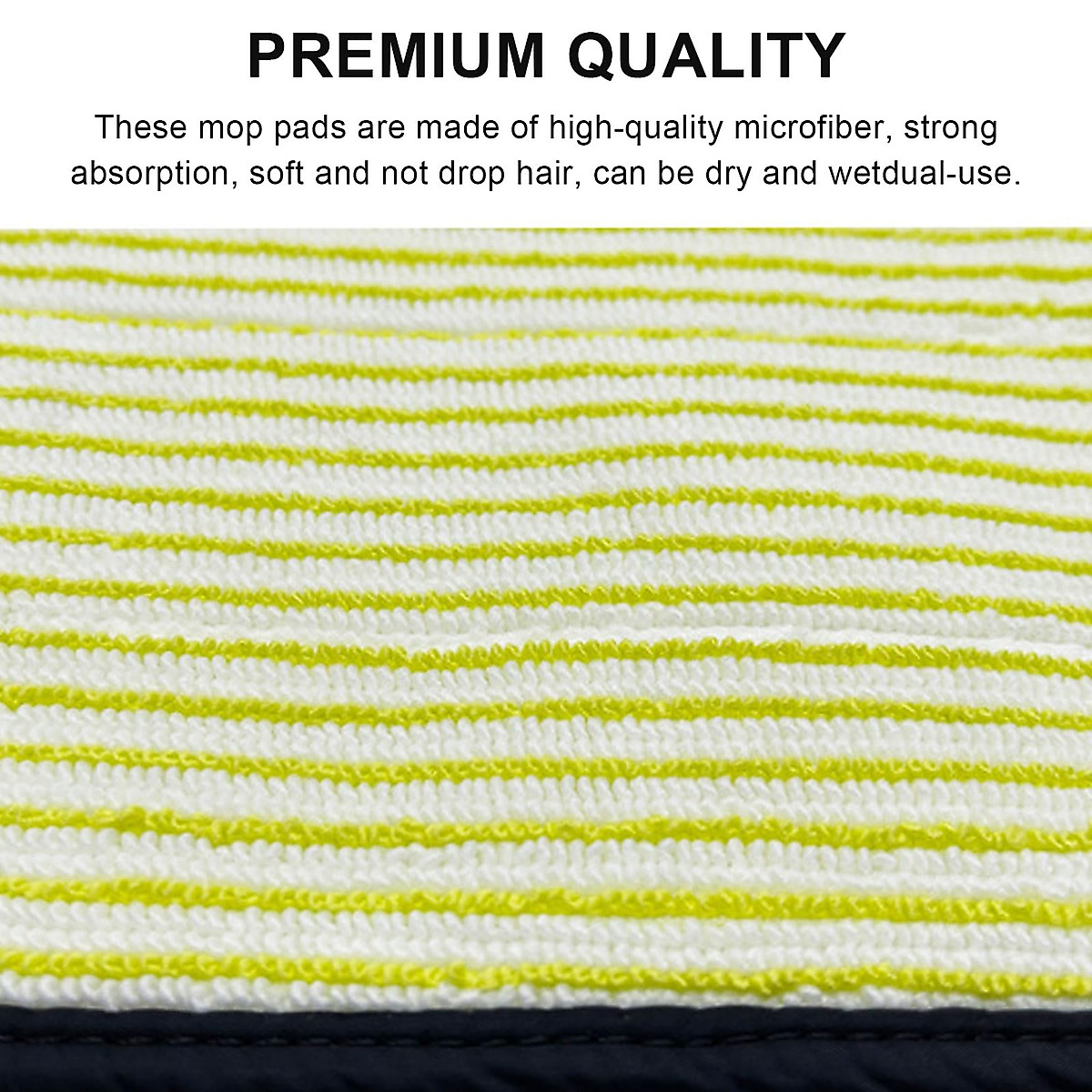 HIFROM RV2001WD Replacement Mop Pads Compatible with Shark RV2001WD RV2002WD AV2001WD RV2000WD Robot Vacuum,Shark Vacmop Pads Refills 4 Pack