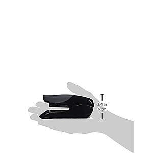 Max USA Easy Grip Heavy Duty Desk Stapler (HD-50F Black)