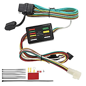 MECMO 4 Pin Trailer Wiring Harness for 1998-2008 Subaru Forester, 2000-2009 Outback, 2008-2014 Tribeca, 2006-2007 B9 Tribeca, 1996-1999 Subaru Legacy, 2004 Impreza WRX Wagon, Tow Wire for OEM Connect