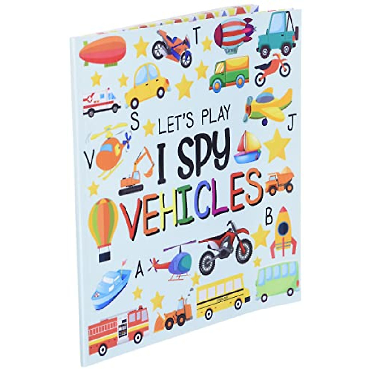 Let's Play I Spy Vehicles: I spy Fun Picture Puzzle Book for 2-5 Year Olds girls and boys Adding Up Book,Interactive Picture Book for Preschoolers & Toddlers (Vehicles Activity Book)