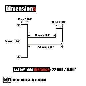 JQK Bathroom Towel Hook Brushed, Coat Robe Clothes Bath Wall Hooks for Kitchen Garage SUS 304 Stainless Steel Thick 0.8mm, 2 Pack Brushed Steel, TH250-BN-P2