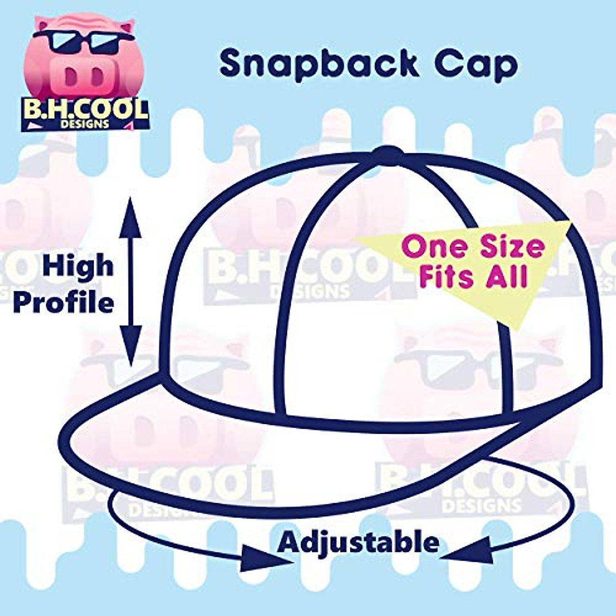 of Course I'm Right! I'm A Hypes! - Yupoong 6089 Structured Flat Bill Snapback, Black, One Size