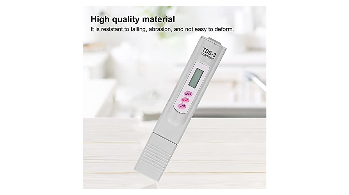 Digital Water TDS Meter with LCD Display | Accurate 1ppm Resolution