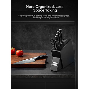 Knife Set, FOHERE 7-Piece Damascus Kitchen Knife Set, 67-Layer Japanese Knife VG10 Damascus Steel, Sharp Kitchen Knife Set with Non-slip ABS Handle, Kitchen Shears