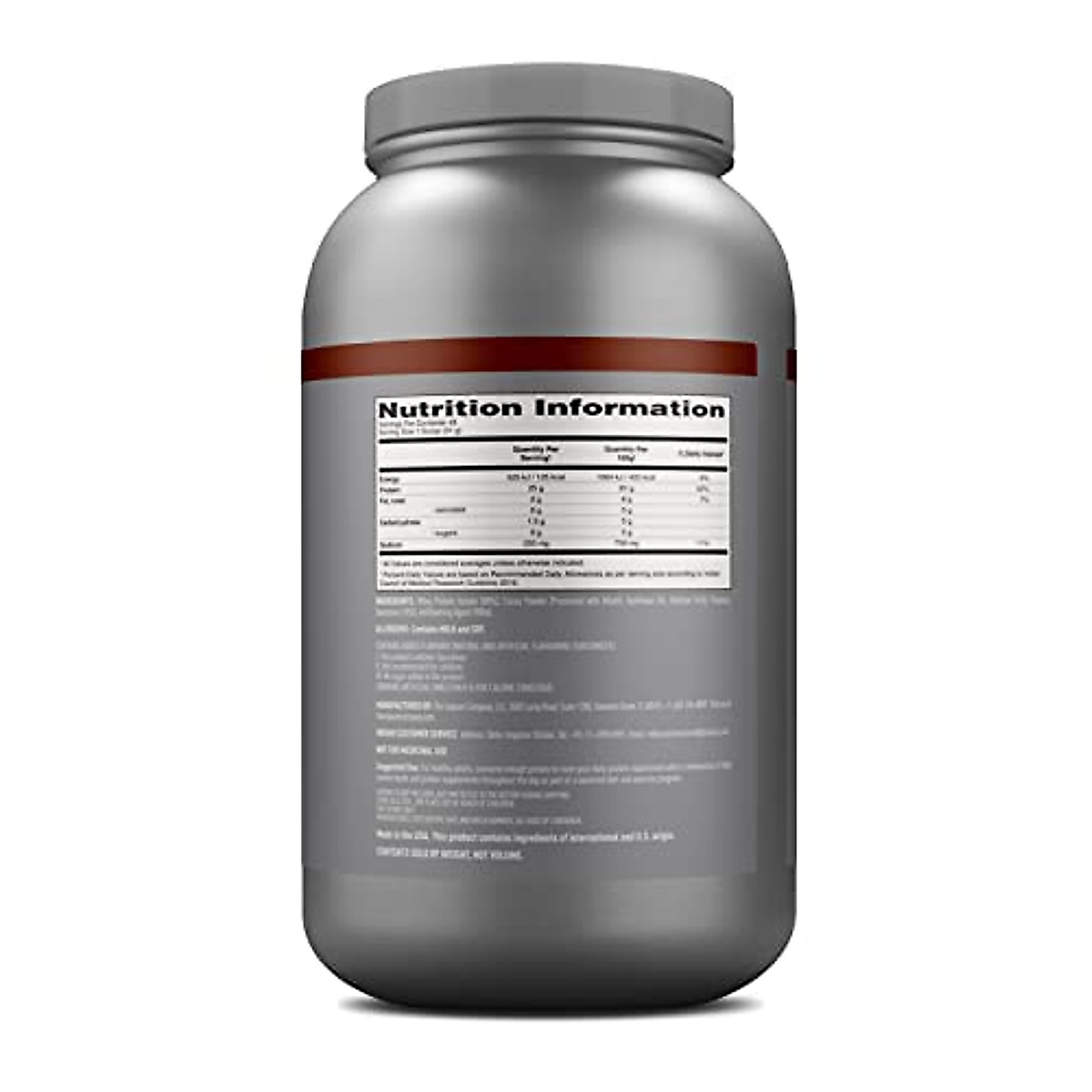 Isopure Dutch Chocolate Whey Isolate Protein Powder with Vitamin C & Zinc for Immune Support, 25g Protein, Low Carb & Keto Friendly, 3 Pounds (Pack of 1) (Packaging May Vary)