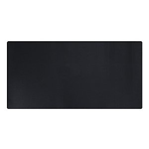 KINGFOM Desk Pad Office Desktop Protecter, PU Leather Desk Mat Blotters Organizer with Comfortable Writing Surface (47.2" x 23.6", Black)