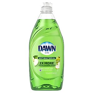 2 Pk. Dawn Ultra Antibacterial Dishwashing Liquid, Apple Blossom 19.4 (38.8 Fl. Oz. Total)