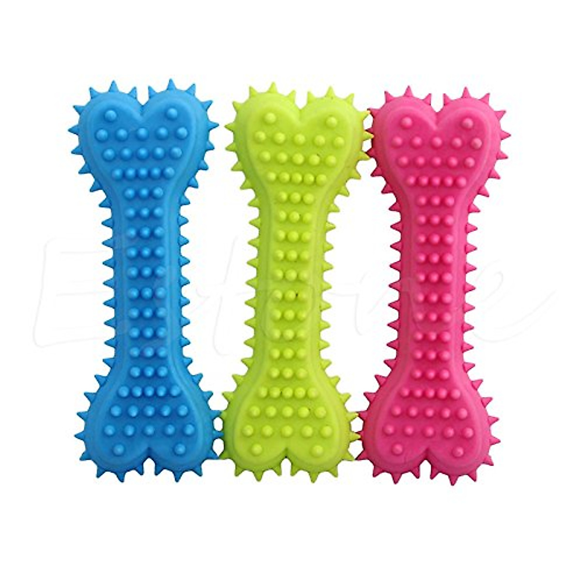 boxidixi Pet Dog Puppy for Cat Rubber Dental Teeth Chew Bone for Play Training Fun Puppy Toys for Small Dogs Boy Rope