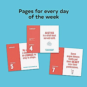 Essential Compendium of Dad Jokes 2021 Daily Calendar: (Best Dad Humor Daily Calendar, Page a Day Calendar of Funny and Corny Jokes for Fathers)