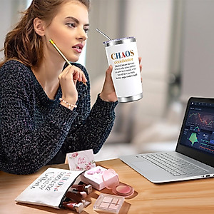 Thank You Gifts for Women, Chaos Coordinator Gifts for Coworker Bosses Day Employee Teacher Nurse Appreciation Gifts, Administrative Professional Day Gifts,Farewell Gifts, Christmas,Birthday Gifts