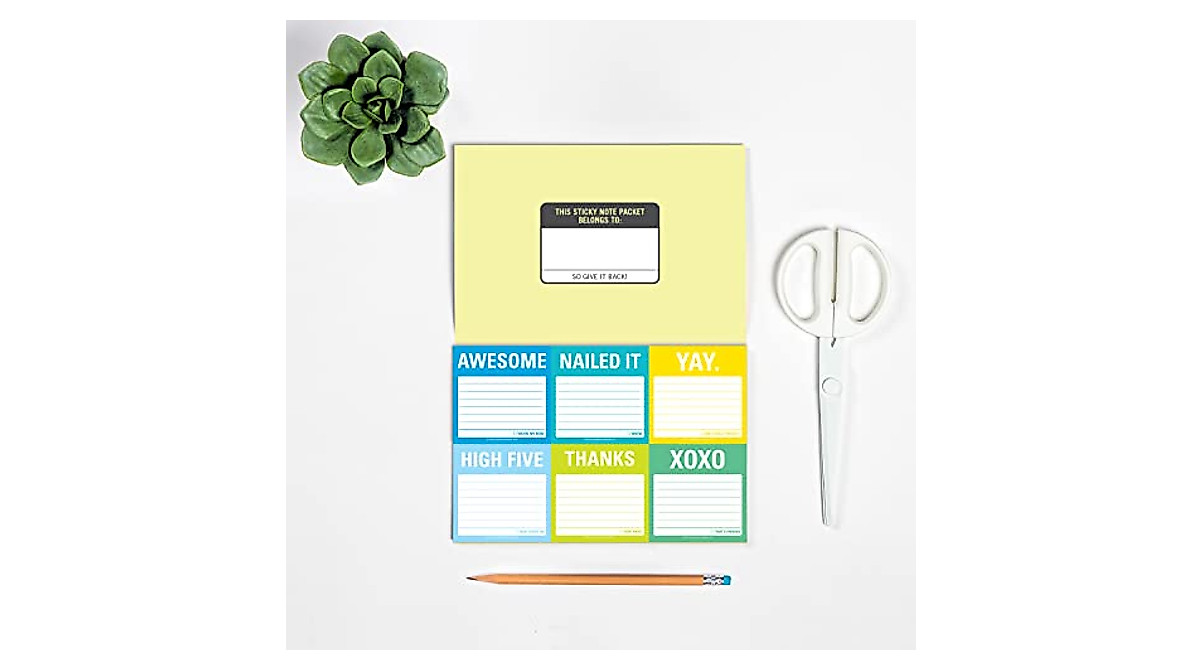 Knock Knock Sticky Note Packet - 6 Pads of Fun