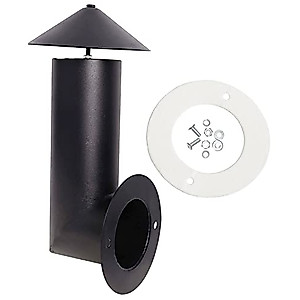 Homesicker Smoke Stack with Gasket Replacment for Traeger, Pit Boss, Camp Chef and Other Pellet Grills Smokers