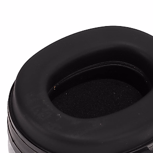 Dilwe Outdoor Earmuffs, Protective Soundproofing Earmuffs/Noise Reduction Helmet Soundproofing Earmuffs (Black) Other tactical supplies