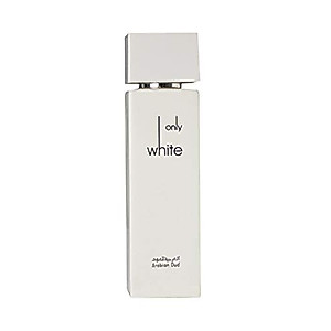 Only White for Men and Women (Unisex) - 100 ml |Fragrance Features Middle Note of a Layer of Musk and Coconut and Base Notes of Cardamom and Sandalwood| Everyday Wear |Luxurious Scent| by Arabian Oud