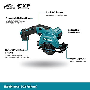 Makita - HS301DZ CXT Circular Saw 10.8 Volt Bare Unit