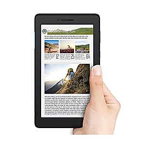 Lenovo Tab E7-7" Android Tablet, 1.3GHZ Quad-Core Processor, 8GB Storage - Slate Black