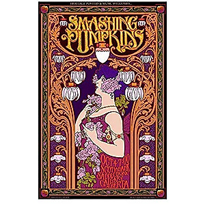 Smashing Pumpkins Music Concert Metal Tin Sign Poster Wall Plaque 8x12 Inches, Bedroom