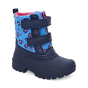 carter's Girls Deltha Cold Weather Boot, Navy, 11 Little Kid