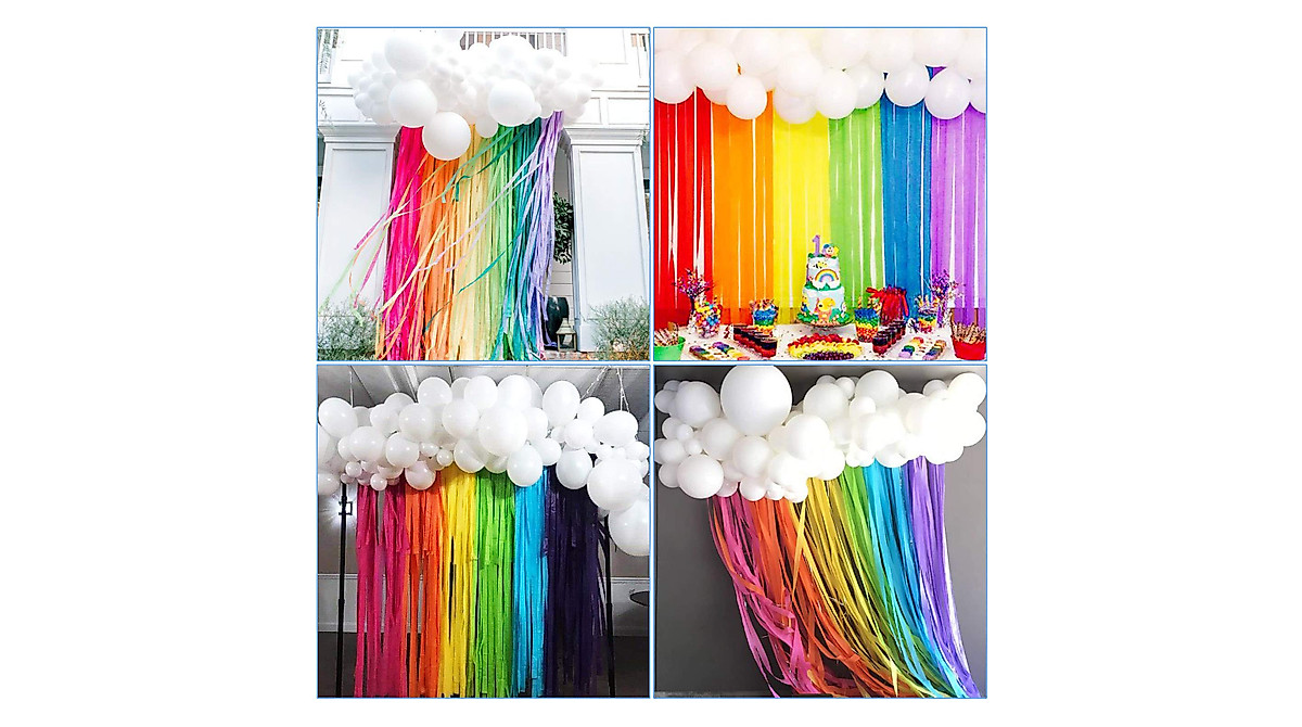 JOYYPOP Rainbow Party Decorations for Celebrations