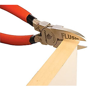 FastCap Pliers Macro Flush Cut Trimmers - Perfect for Carpentry and Woodworking - 80487