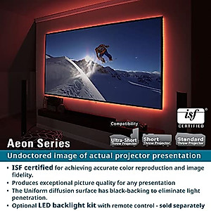 Elite Screens Aeon Series, 150-inch 16:9, 8K / 4K Ultra HD Home Theater Fixed Frame EDGE FREE Borderless Projector Screen, CineWhite UHD-B Front Projection Screen, AR150WH2, 150-inch / 16:9