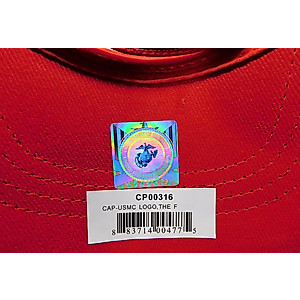 United States Marine Corps The Few The Proud Red Adjustable Embroidered Cotton Hat Cap - Officially Licensed