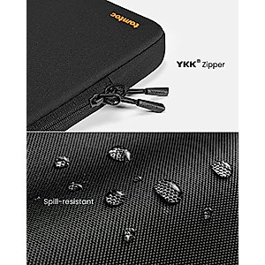 tomtoc 360° Protective Laptop Sleeve for 15 inch Surface Book 3/2, 16-inch MacBook Pro, 15 ASUS Zenbook VivoBook, Lenovo IdeaPad 500 Series, ThinkPad X1 Extreme Gen 3 15, Water-Resistant Accessory Bag