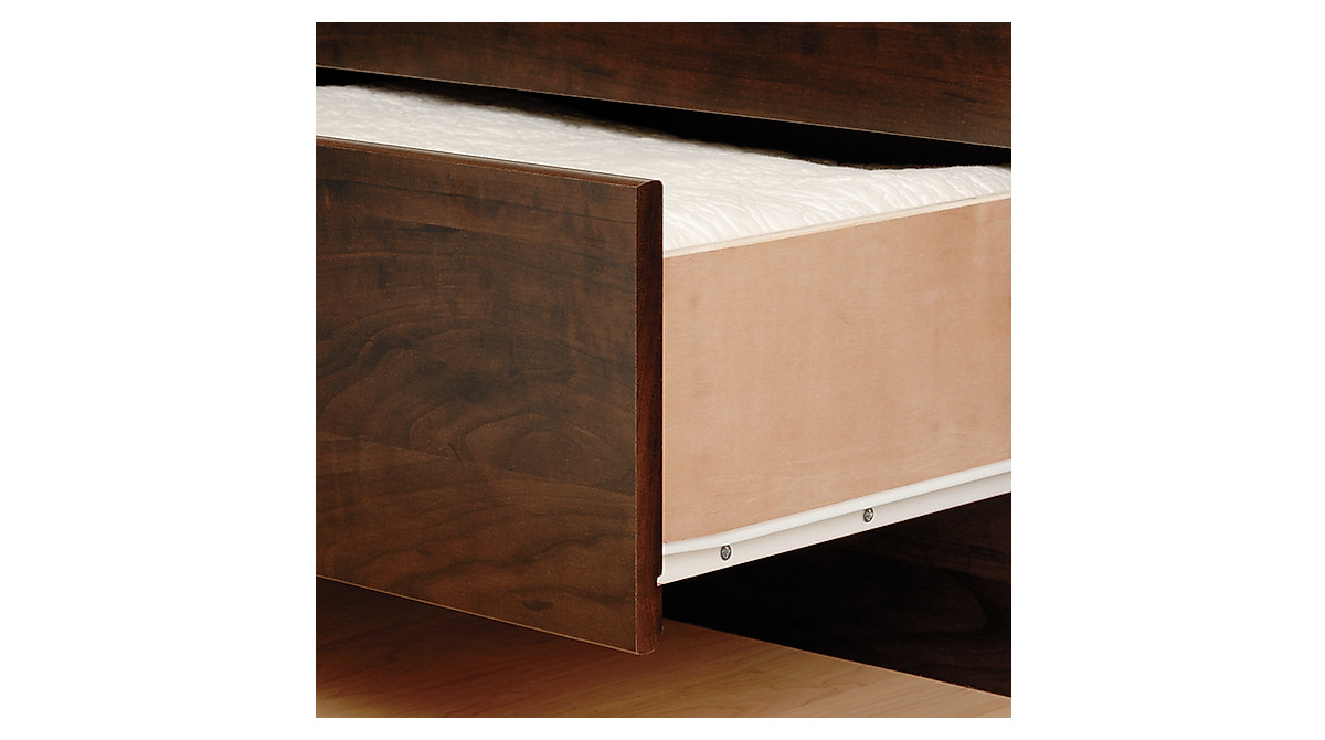 Prepac Tall Queen Storage Bed with 12 Drawers