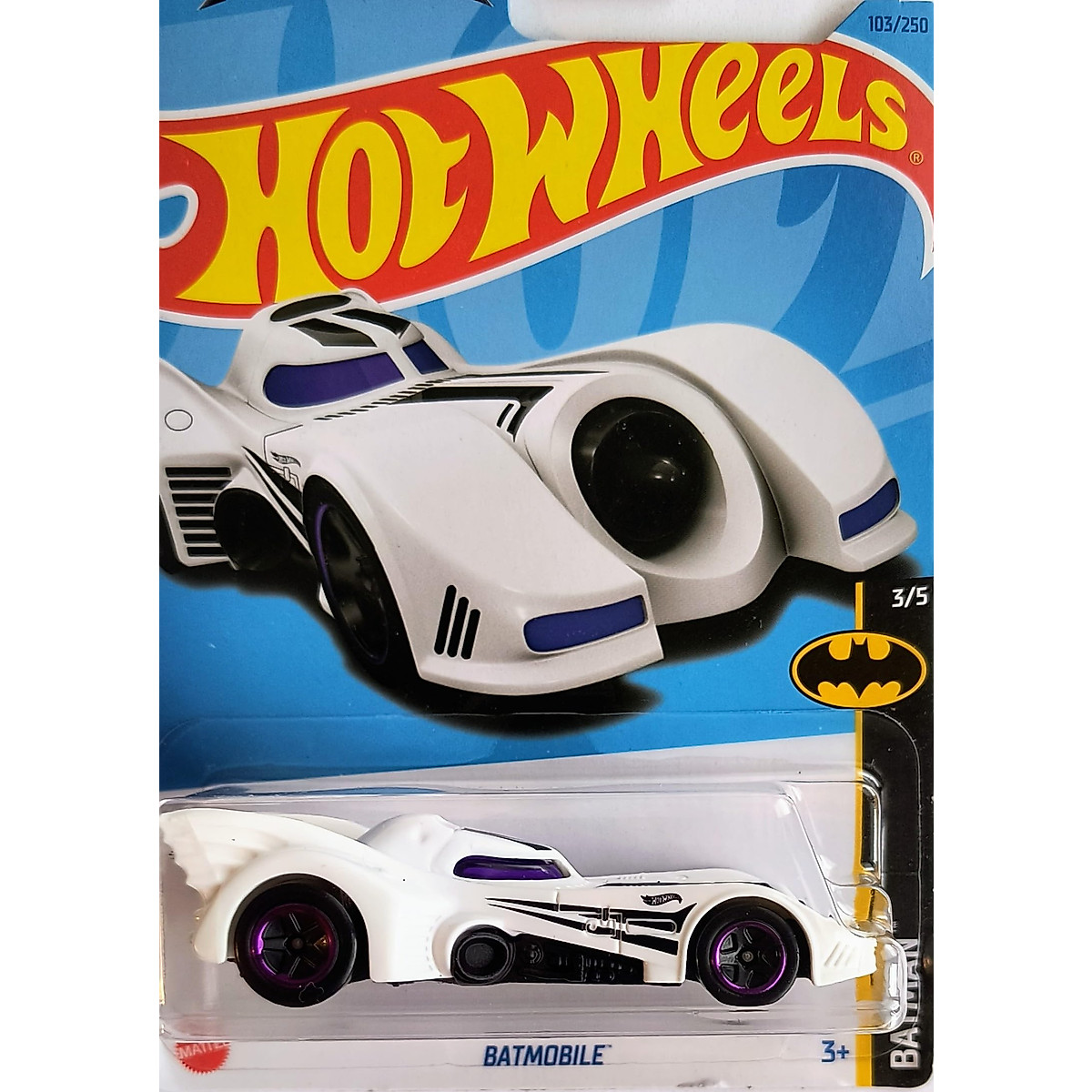 Hot Wheels Batman 5 Car Set Bundle Version 3