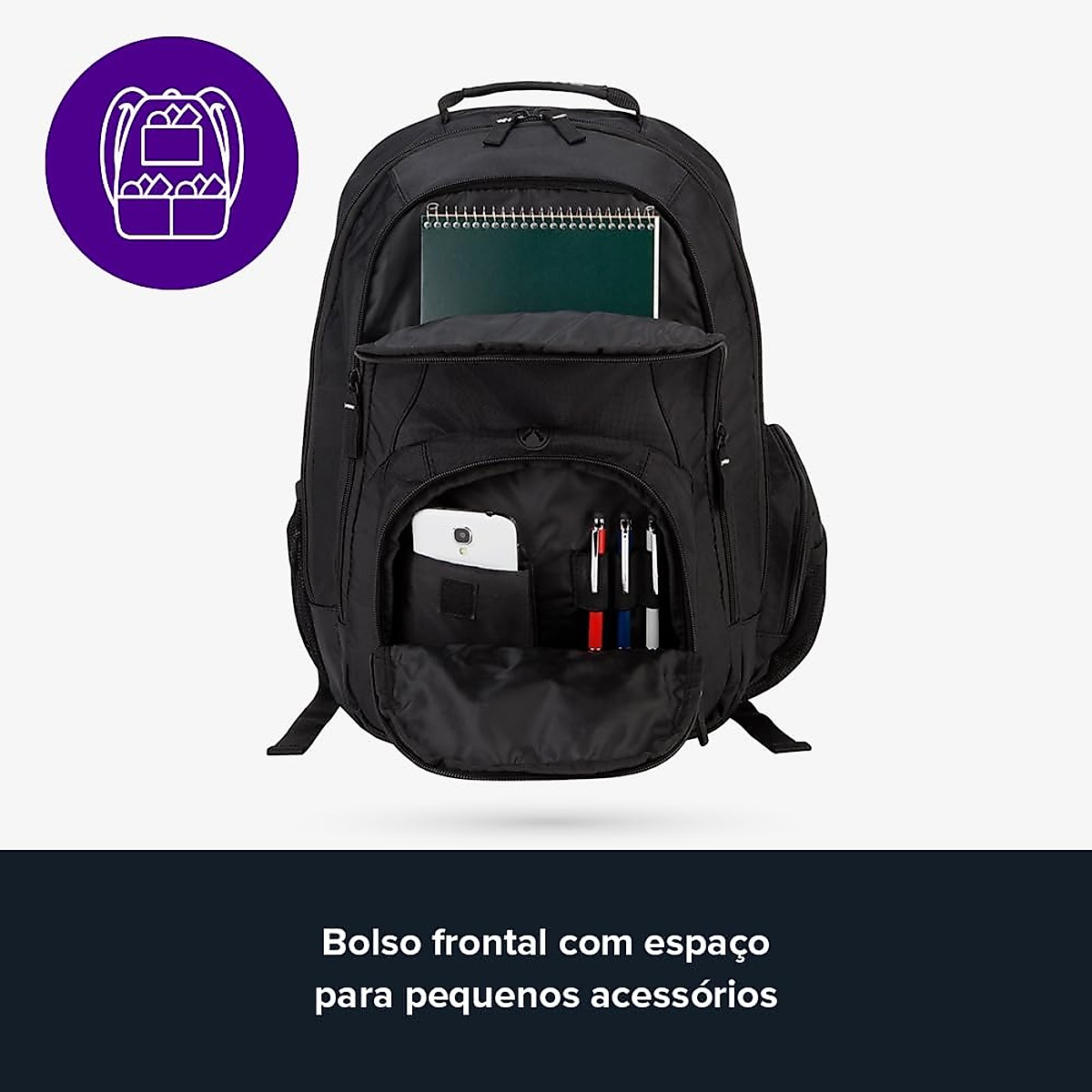 Targus Laptop Backpack for Laptops up to 16-inches Water Resistant Travel Backpack for Business Commuters School Bag College Computer Backpack for Men/Women Large Backpack Travel Gifts, Black (CVR600)