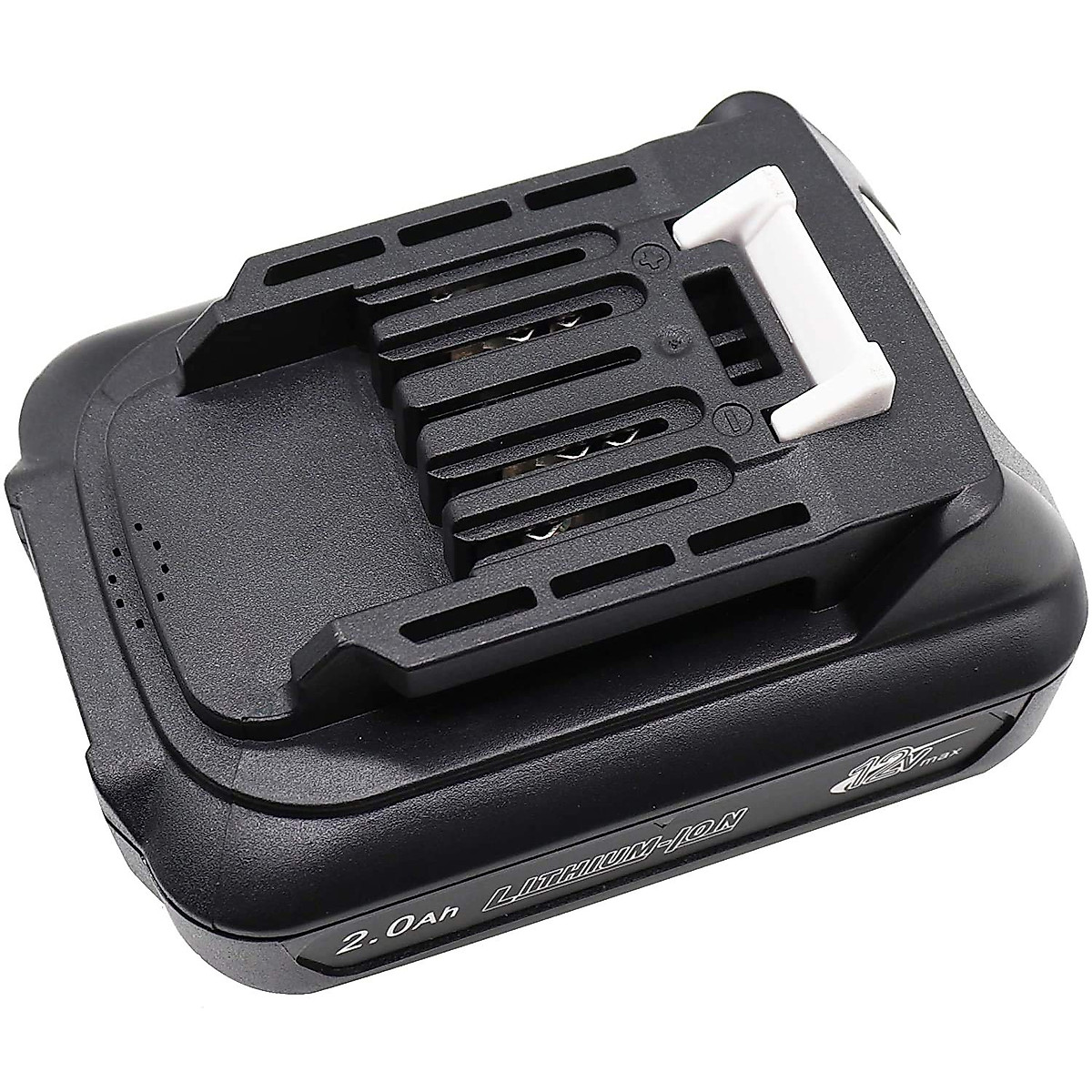 WeideBATT® 12V 2000mAh BL1021B Battery 2-Pack and DC10WD Charger for BL1016 BL1015 BL1020B BL1041B for Makita Tool DF031D DF0331D TD110D JR103D JR105D HSS01D MP100DZ HP332D DC10SB