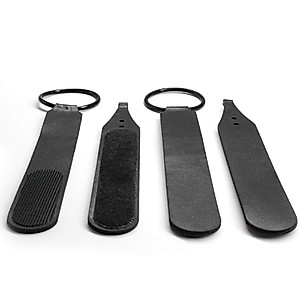 SINYUDUN Knuckle Strap for Oculus Quest 2, Comfortable Touch Controller Grip Accessories, Adjustable PU Leather Wrist Strap (1 Pair)