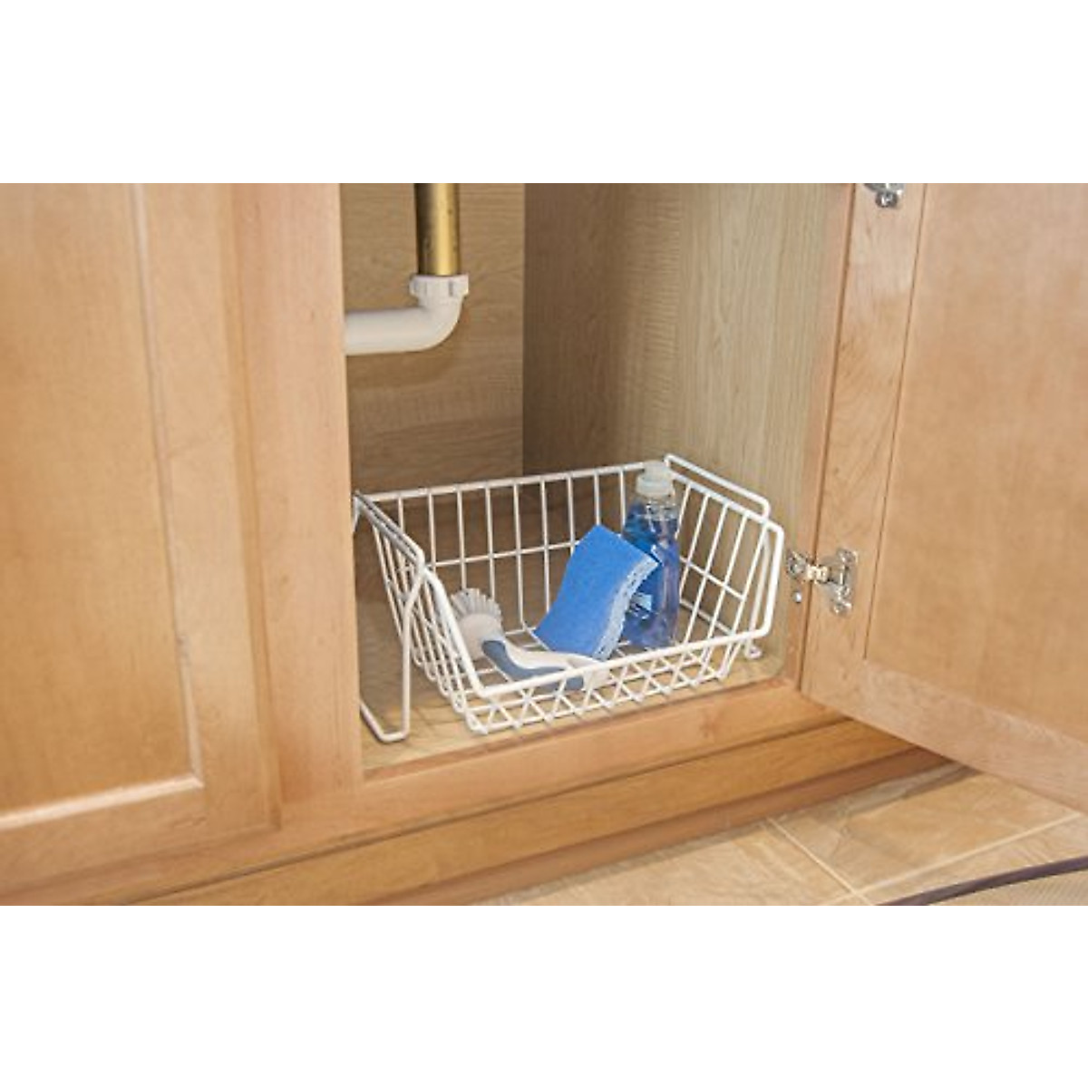 Grayline 40630, Small Stack Basket, White