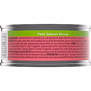 Purina Friskies Salmon Dinner Pate Wet Cat Food, 5.5 oz. Cans (Pack of 12)