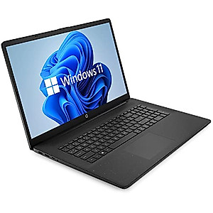 HP Pavilion 17.3-inch IPS Anti-Glare FHD Laptop (2022 Model), AMD Ryzen 7 5700U 8 Core Processor (Beats i9-10885H), 32GB RAM, 1TB PCIe SSD, Wi-Fi 6, Long Battery Life, Webcam, Bluetooth, Windows 11