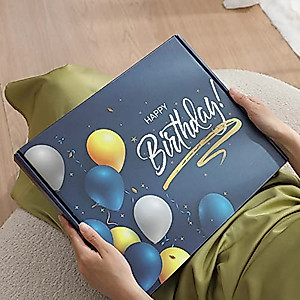 Happy 70th Birthday Gifts for Women, 70th Birthday Blanket with Gift Box, 70th Birthday Gift Ideas for Women, 70 Year Old Birthday Decorations for Women, 1953 Birthday Throw Blanket for Her 60"x50"